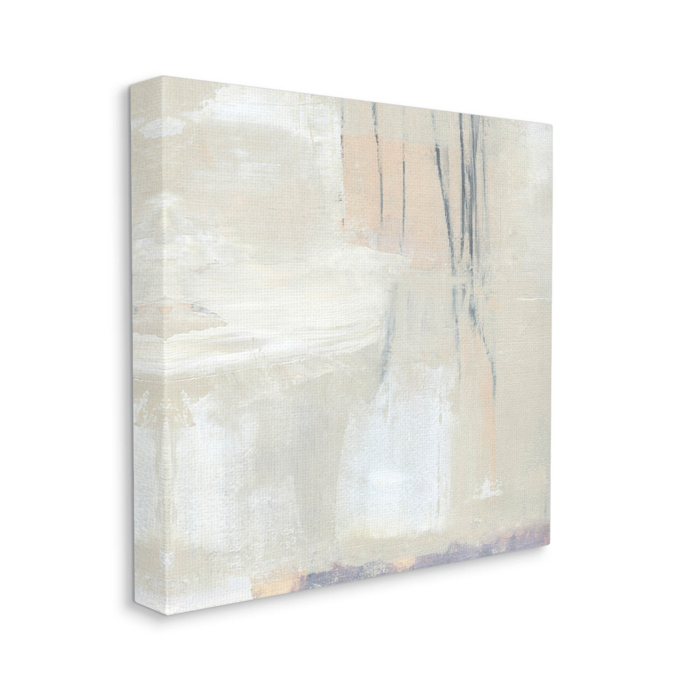 Stupell Industries Abstract Beige Lines Arrangement Canvas Wall Art By Annie Warren - Wayfair Canada